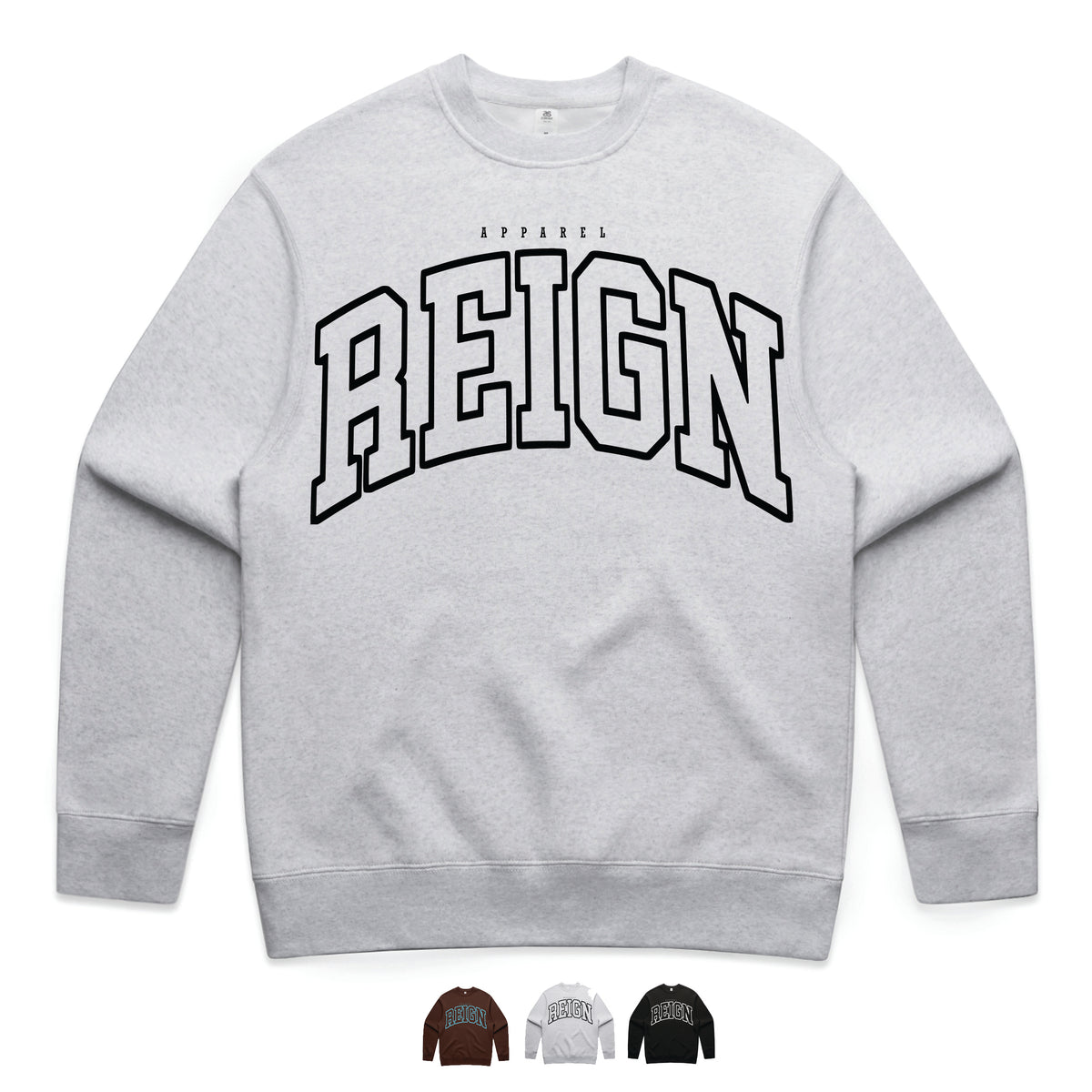 RELAXED CREW - GOD IS FOR US – Reign Apparel